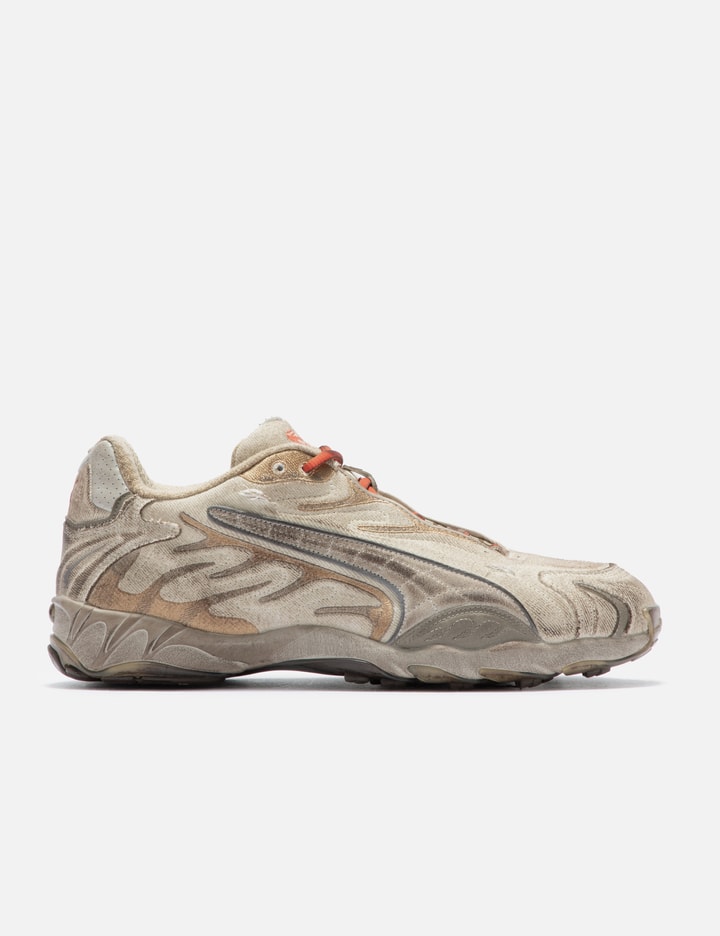 Puma - PUMA x A$AP ROCKY Inhale Distressed Canvas Sneakers | HBX