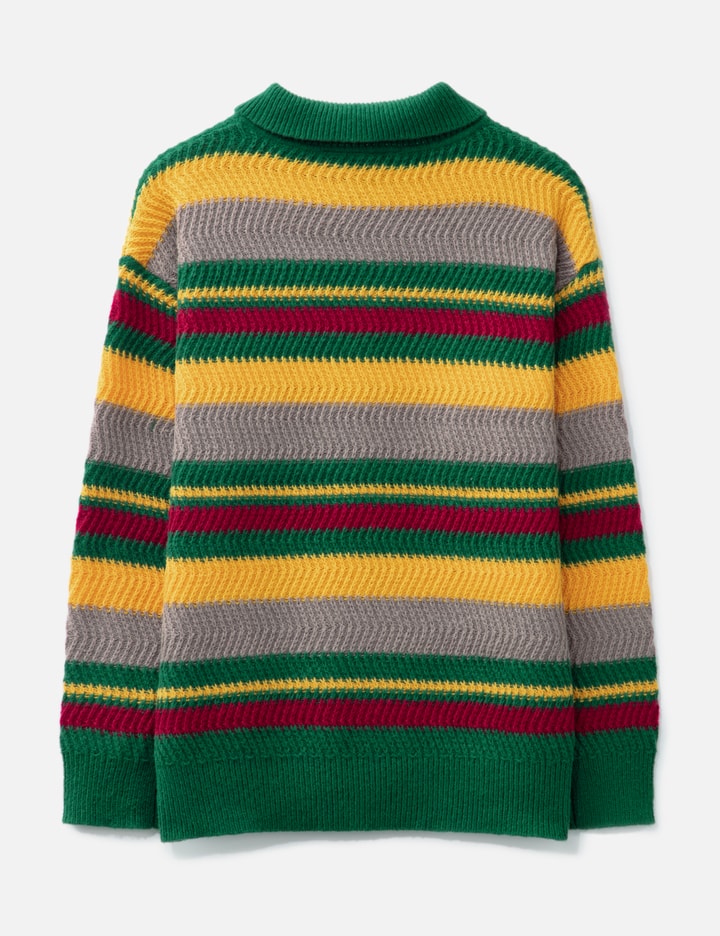 Pleasures - Cooper Polo Sweater | HBX - Globally Curated Fashion and ...