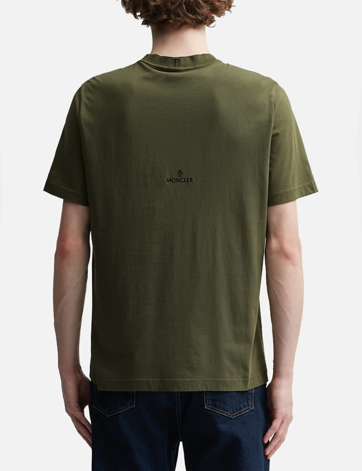 Moncler - Short Sleeve Emblem T-shirt | HBX - Globally Curated Fashion ...