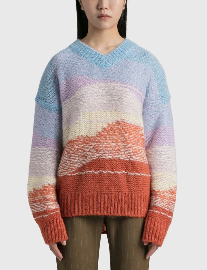 Acne Studios - Gradient Sweater | HBX - Globally Curated Fashion and ...