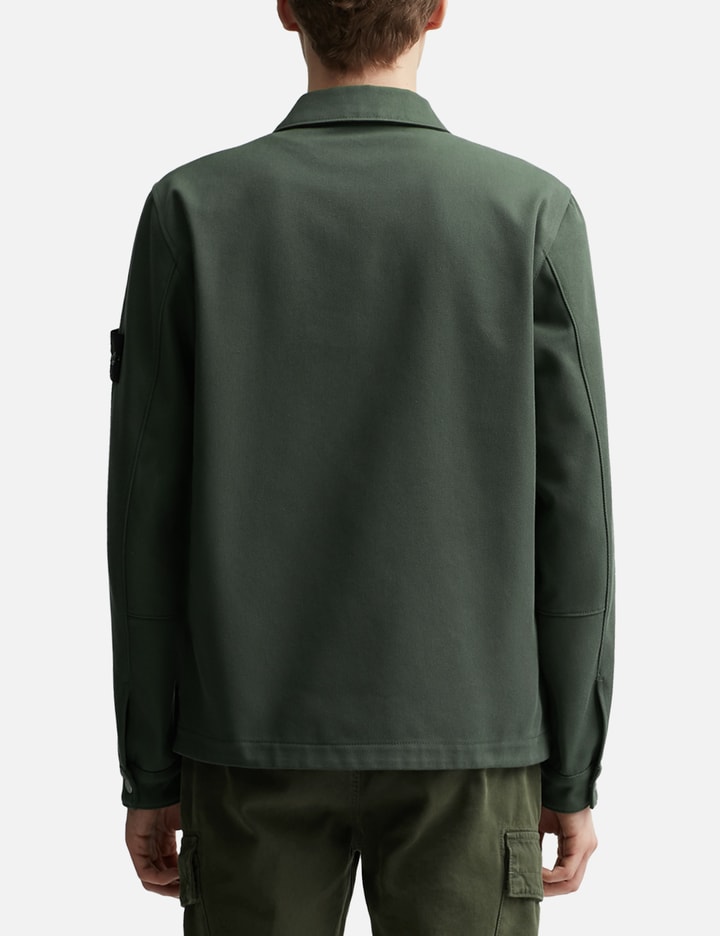 Stone Island - Cotton Nylon Drill Overshirt | HBX - Globally Curated ...