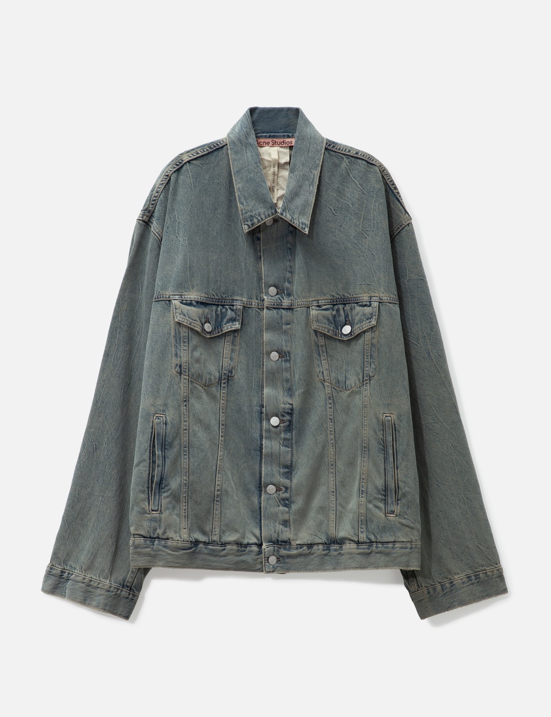 Acne Studios - OVERSIZE DENIM JACKET | HBX - Globally Curated Fashion ...