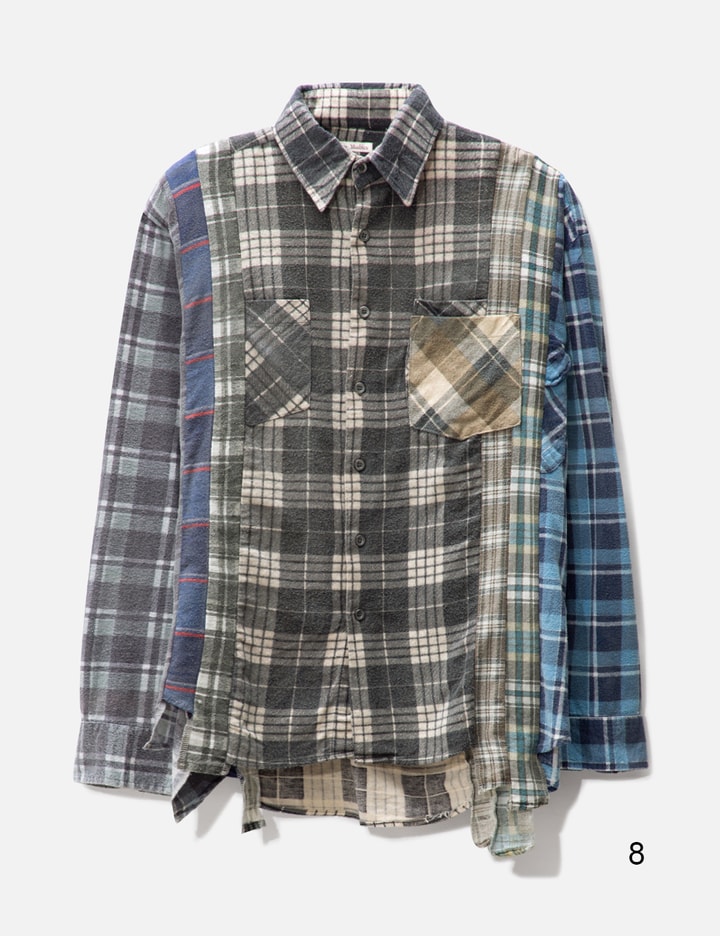 Needles - Flannel Shirt | HBX - Globally Curated Fashion and Lifestyle ...