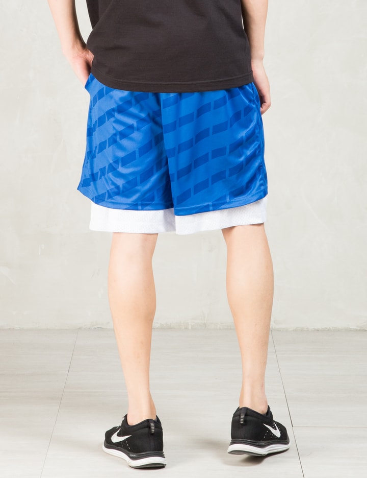 Undefeated - Blue Hooligan Reversible Shorts | HBX - HYPEBEAST 為您搜羅全球潮流時尚品牌