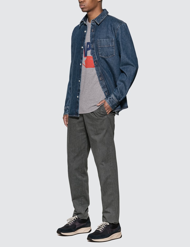 A.P.C. - Cornelius USA Logo T-Shirt | HBX - Globally Curated Fashion ...