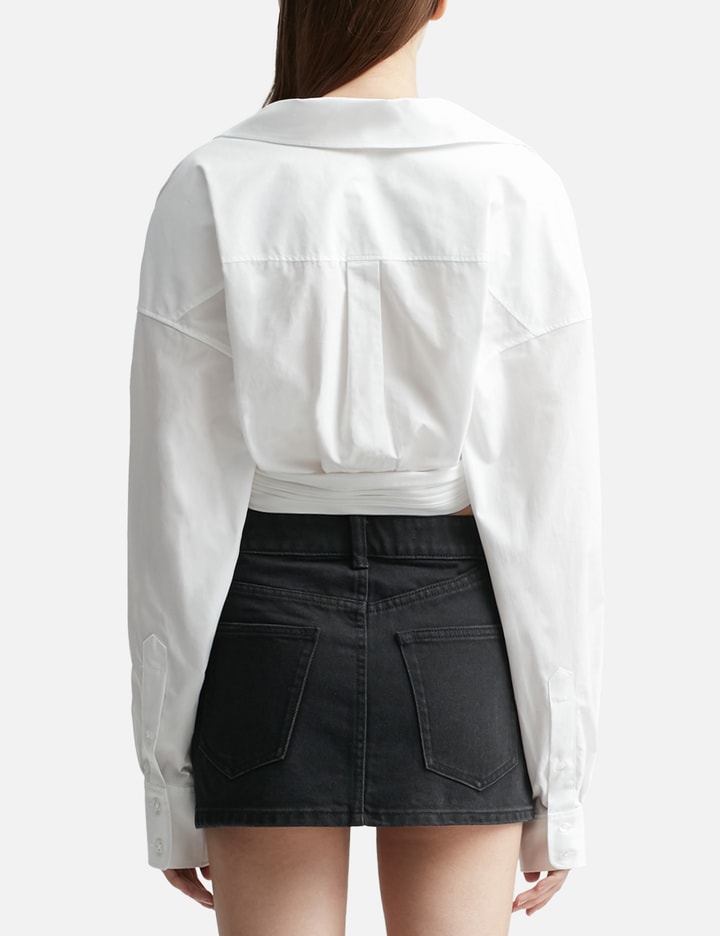 T By Alexander Wang - Cropped Button Down Shirt | HBX