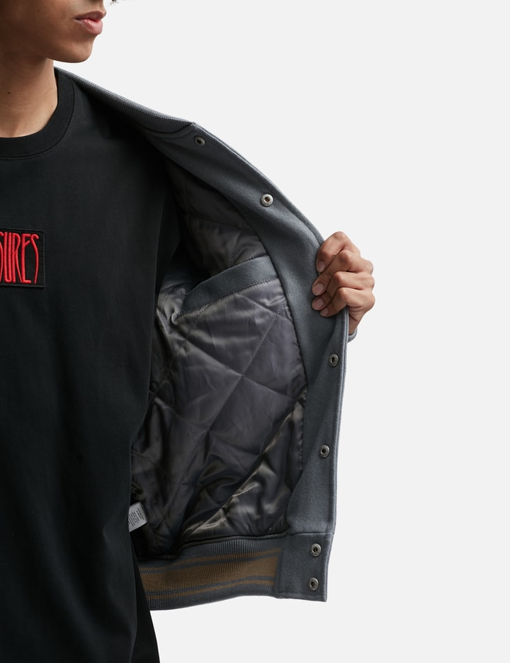 Pleasures - Calendar Varsity Jacket | HBX