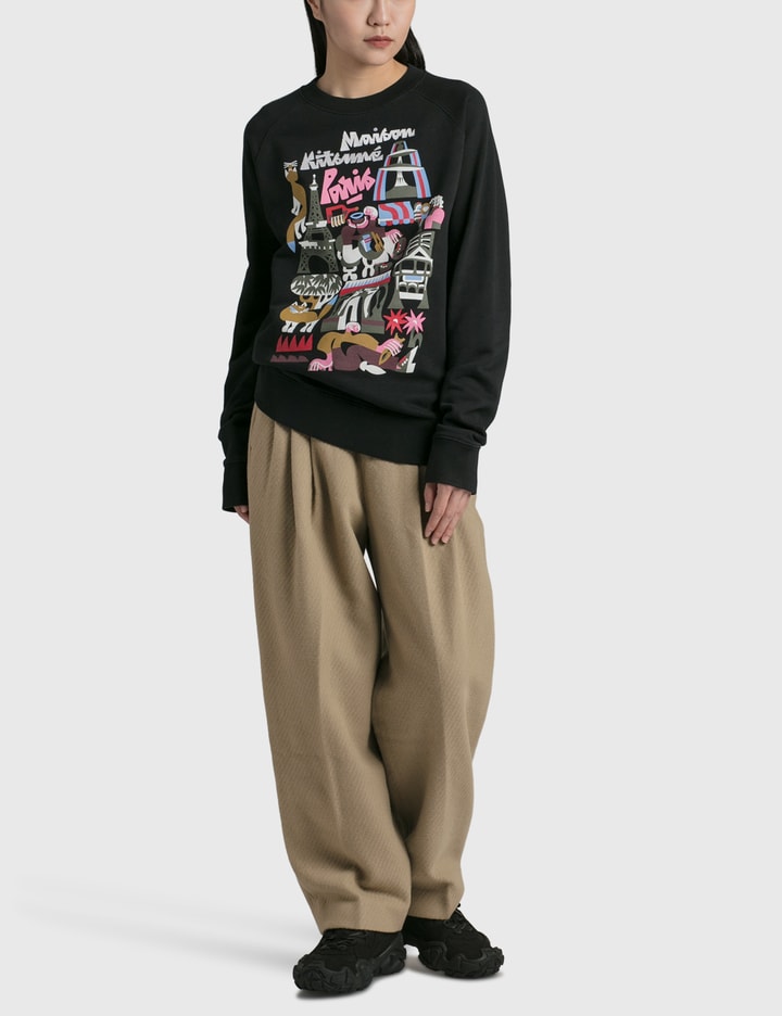 Maison Kitsuné - Bill Rebholz Paris Clean Sweatshirt | HBX - Globally ...