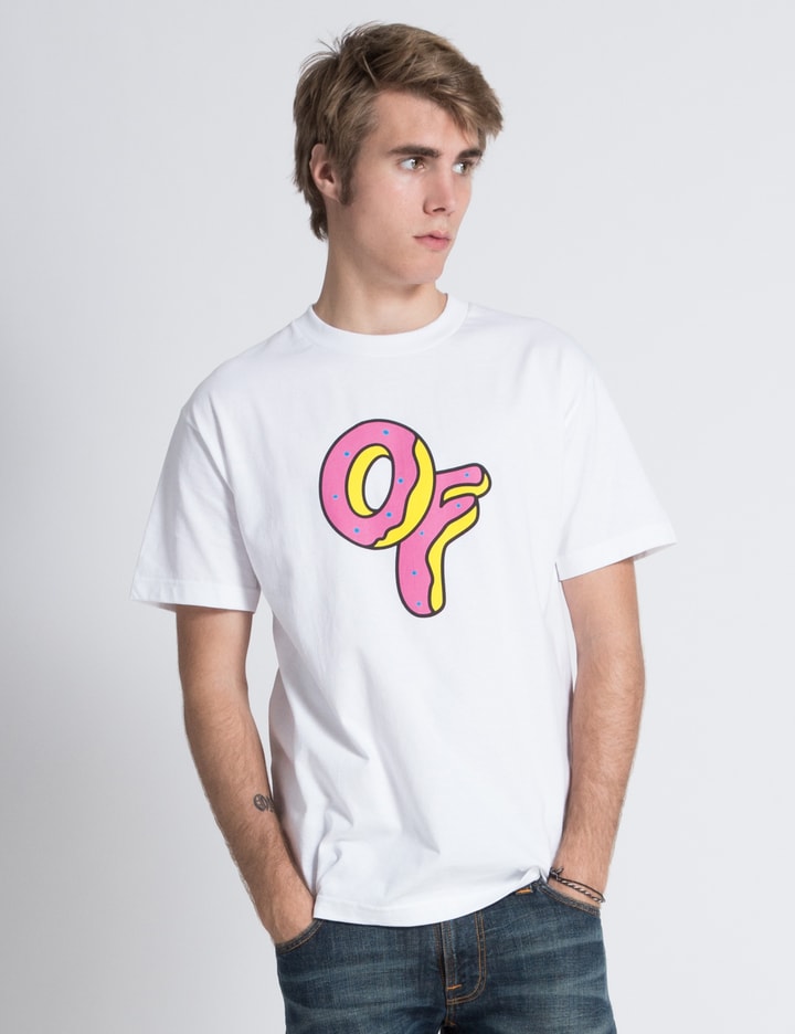 Odd Future - White OF Logo T-Shirt | HBX - Globally Curated Fashion and ...