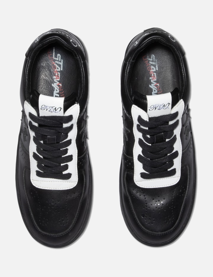 Starwalk - STARWALK X NUMBER (N)INE LEATHER LOW TOP SNEAKERS | HBX