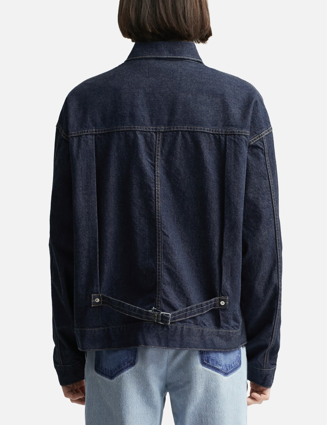 Seven by seven - 1ST TYPE SELVEDGE DENIM JACKET | HBX - Globally ...