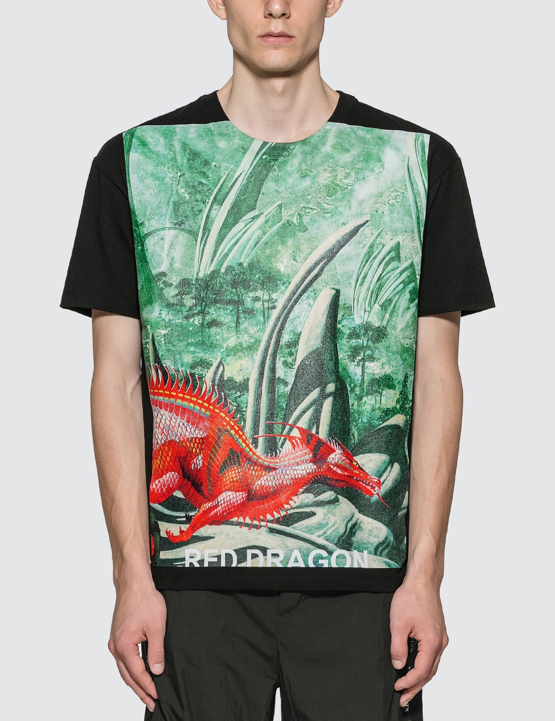 Valentino - Red Dragon T-Shirt | HBX - Globally Curated Fashion and ...