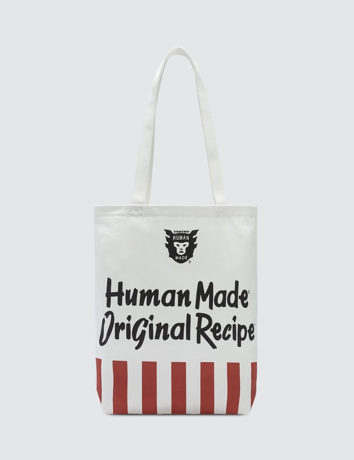 Human Made - Human Made x KFC Screened Tote Bag | HBX - HYPEBEAST 為您搜羅 ...