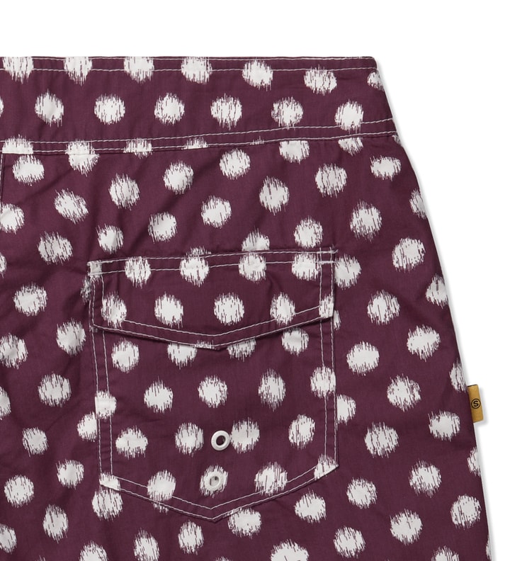 Stüssy - Red Scratch Dot 8.5 Trunk | HBX - Globally Curated Fashion and ...