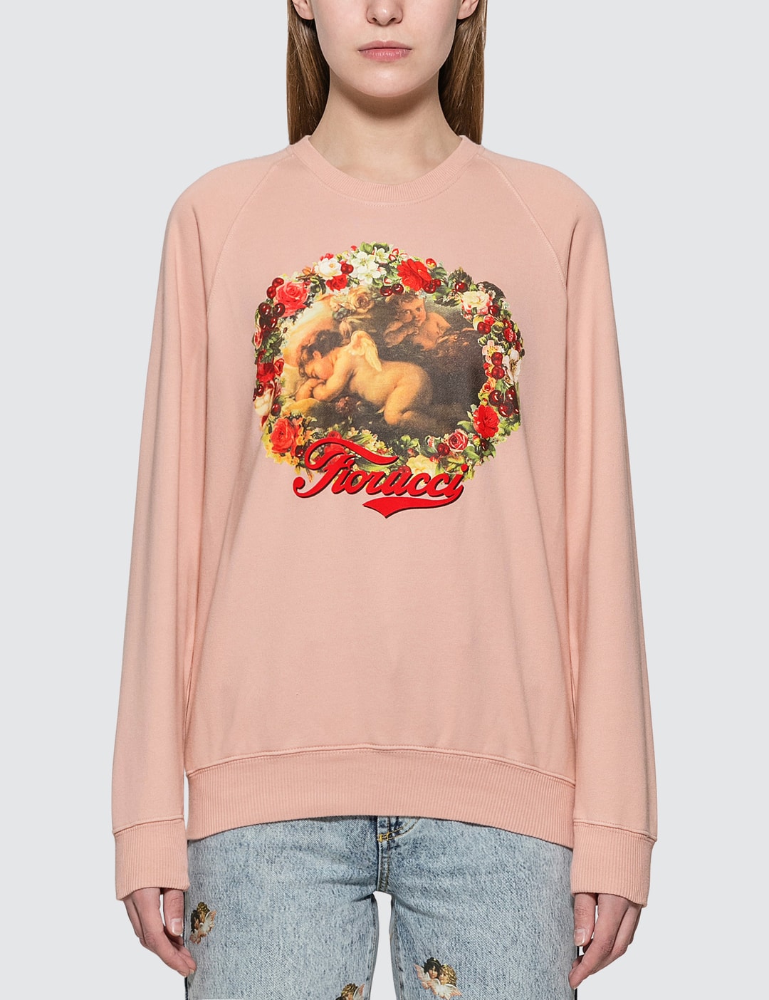 Fiorucci - Sleepy Cherub Sweatshirt | HBX - Globally Curated Fashion ...
