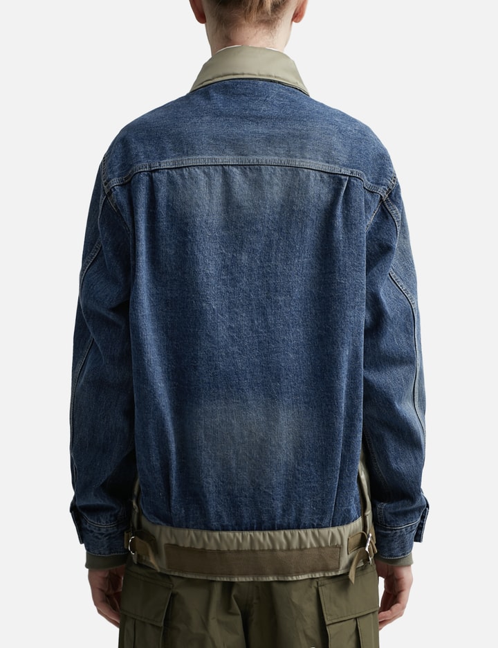 Sacai - Denim Nylon Twill Blouson | HBX