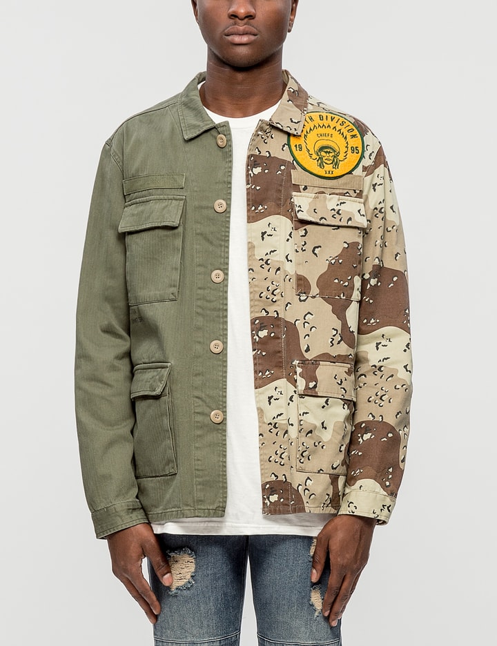 10.Deep - Vintage Split Military Shirt | HBX - Globally Curated Fashion ...