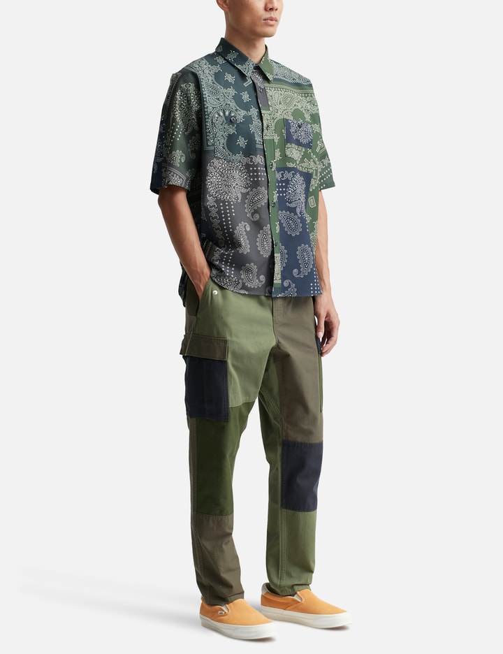 FDMTL - Printed Patchwork Short Sleeve Shirt | HBX