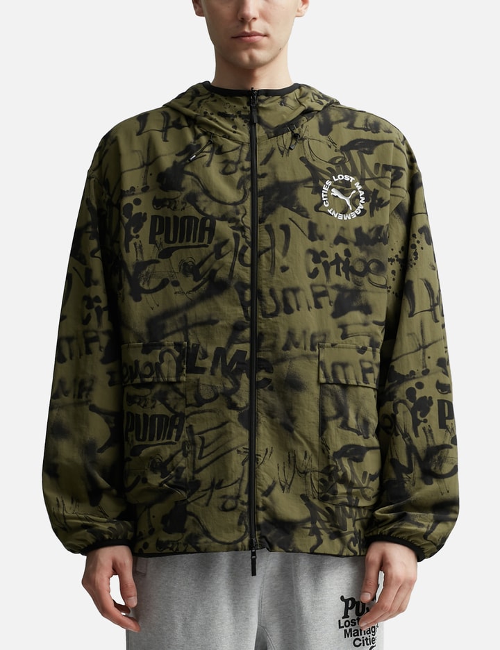 Puma - PUMA x LMC AOP Reversible Jacket | HBX - Globally Curated ...