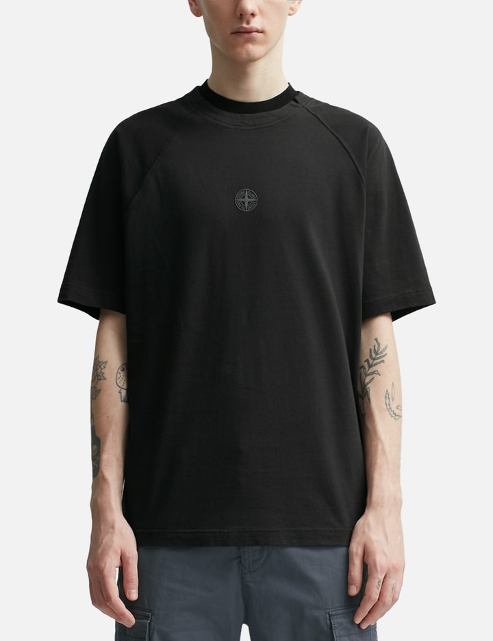 Stone Island - Tonal Logo T-shirt | HBX - Globally Curated Fashion and ...