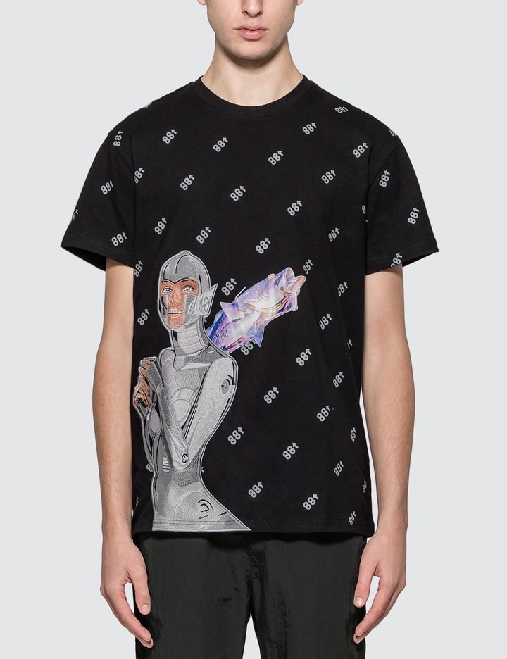 88rising - 88rising x Sorayama All Over Logo AR T-shirt | HBX ...