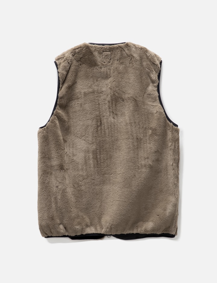 South2 West8 - Micro Fur Piping Vest | HBX
