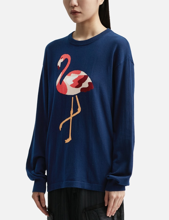 Human Made - FLAMINGO KNIT SWEATER | HBX - Globally Curated Fashion and ...