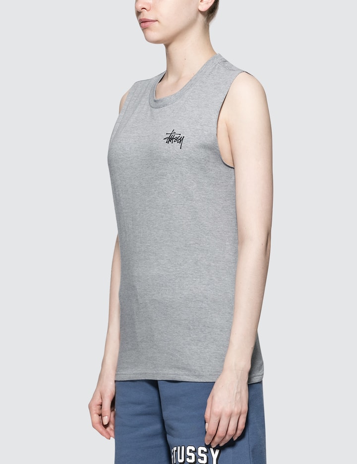 Stüssy - Basic Stussy Raw Muscle Tank | HBX - 하입비스트가 엄선한 글로벌 패션&라이프스타일