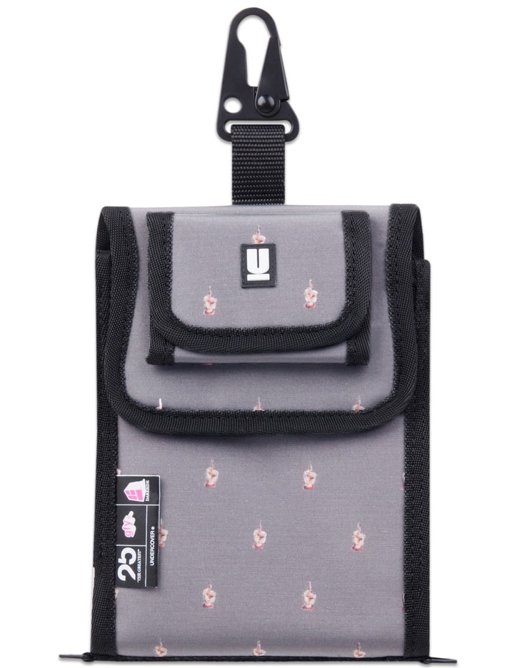 Undercover - Middle Finger Pattern Pouch | HBX - Globally Curated ...