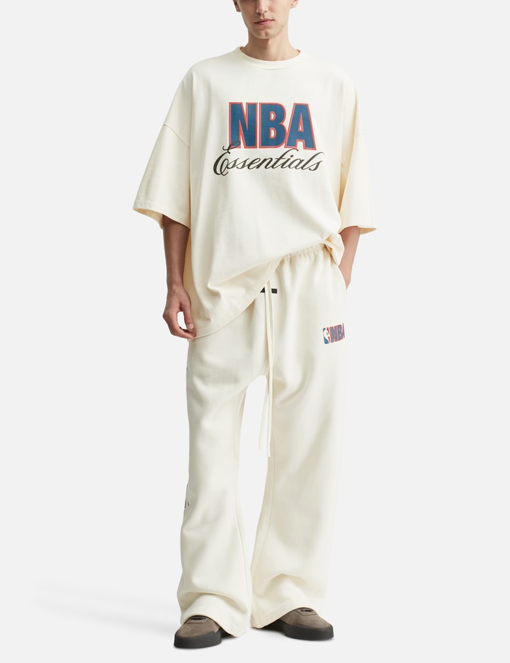 Fear of God Essentials NBA 90's T-Shirt - Cotton ribbed crewneck in ...