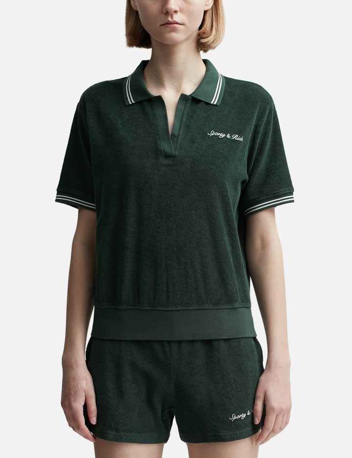 Sporty & Rich - Syracuse Terry Polo | HBX