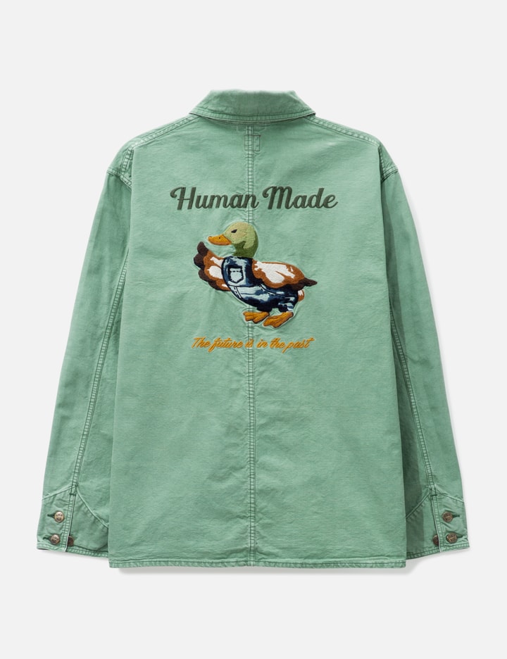 Human Made - GARMENT DYED COVERALL JACKET | HBX
