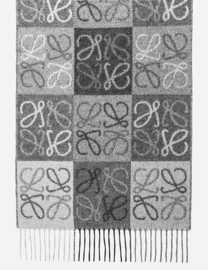 Loewe - SCARF IN WOOL AND CASHMERE | HBX - Globally Curated Fashion and ...