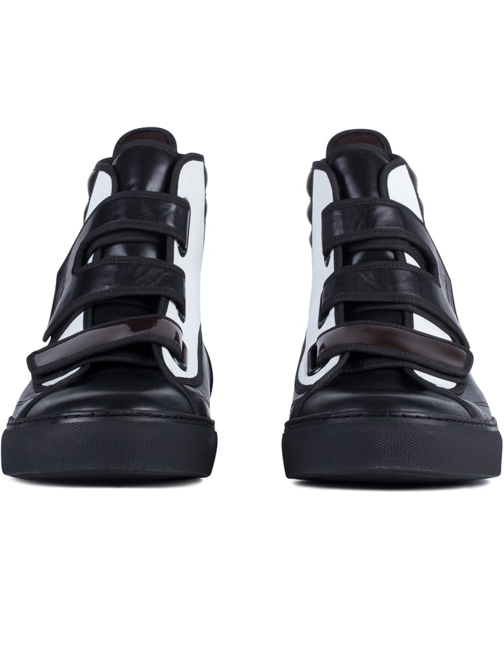 Raf Simons - High Velcro Sneakers | HBX - Globally Curated Fashion and ...