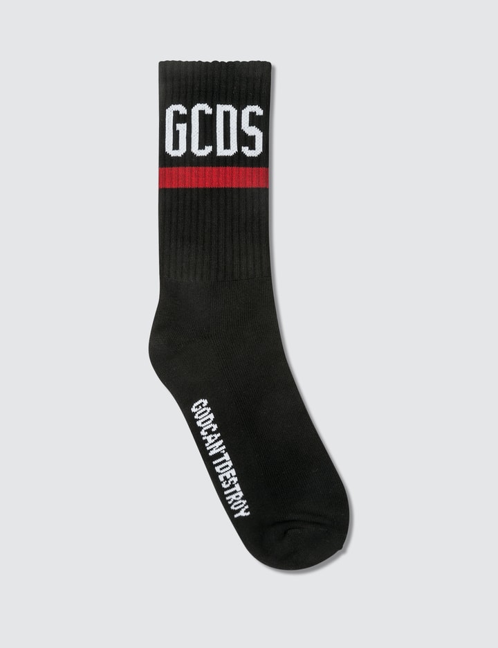 GCDS - CC Logo Socks | HBX - Globally Curated Fashion and Lifestyle by ...