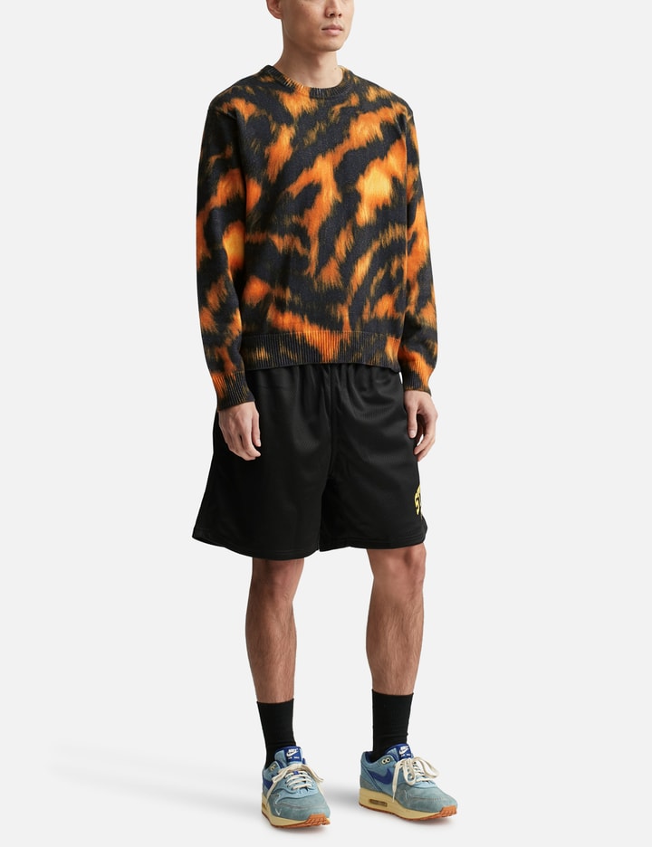 Stüssy - Printed Fur Sweater | HBX - Globally Curated Fashion and ...