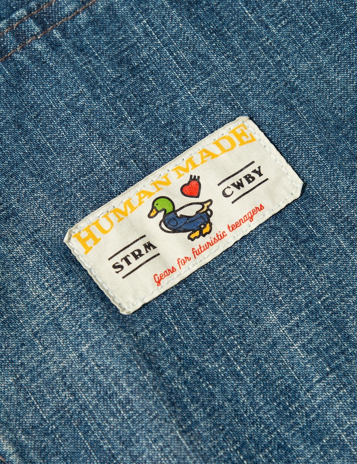 Human Made Denim Work Shirt In Blue | ModeSens