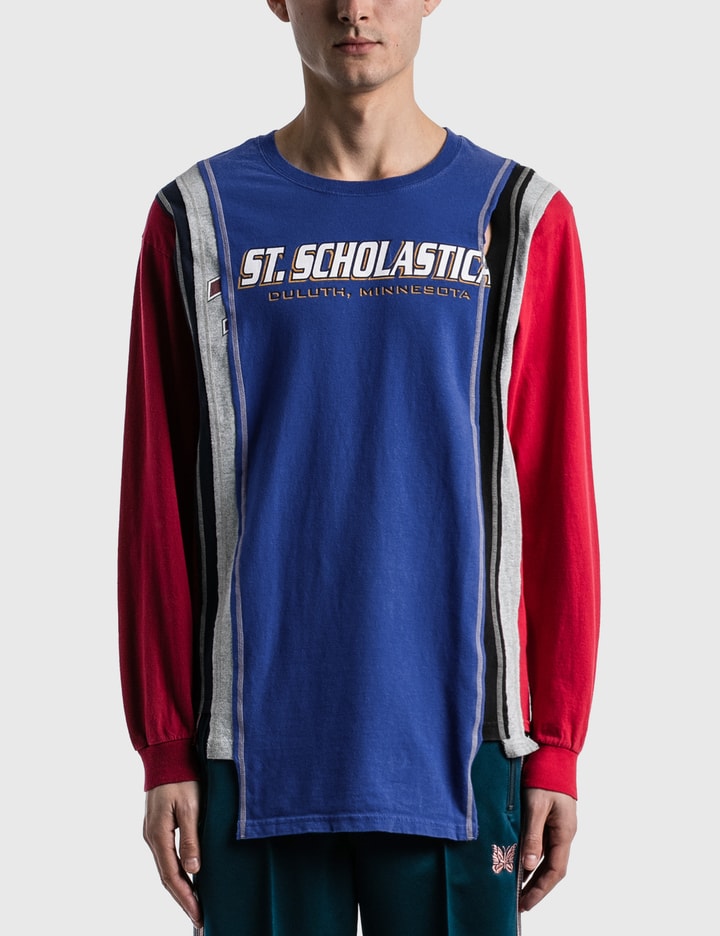 Needles - 7 Cuts College Long Sleeve T-shirt | HBX - Globally Curated ...