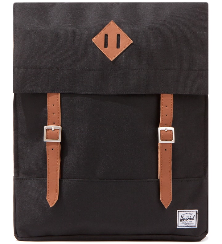 Stüssy - Black Double Strap Backpack | HBX - Globally Curated Fashion ...