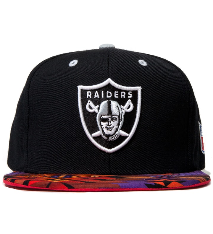 The Genesis Project - Oakland Raiders Purple Navajo Strap-Back Cap ...