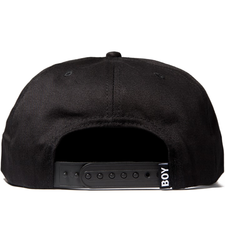 BOY London - Black/White Boy London Snapback Cap | HBX - Globally ...