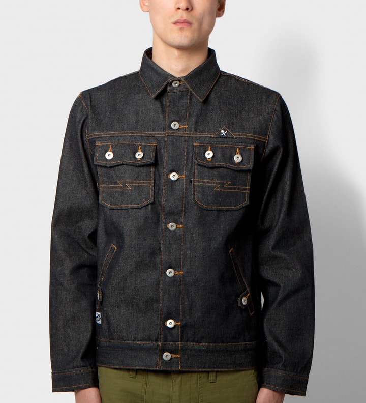 Us Versus Them - Indigo Garner Denim Jacket | HBX - Globally Curated ...