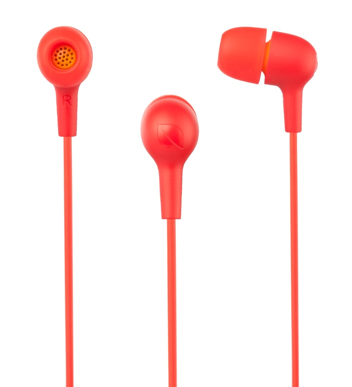 Incase - Hot Red/Mango Lime Capsule Natural Fit Earbuds | HBX