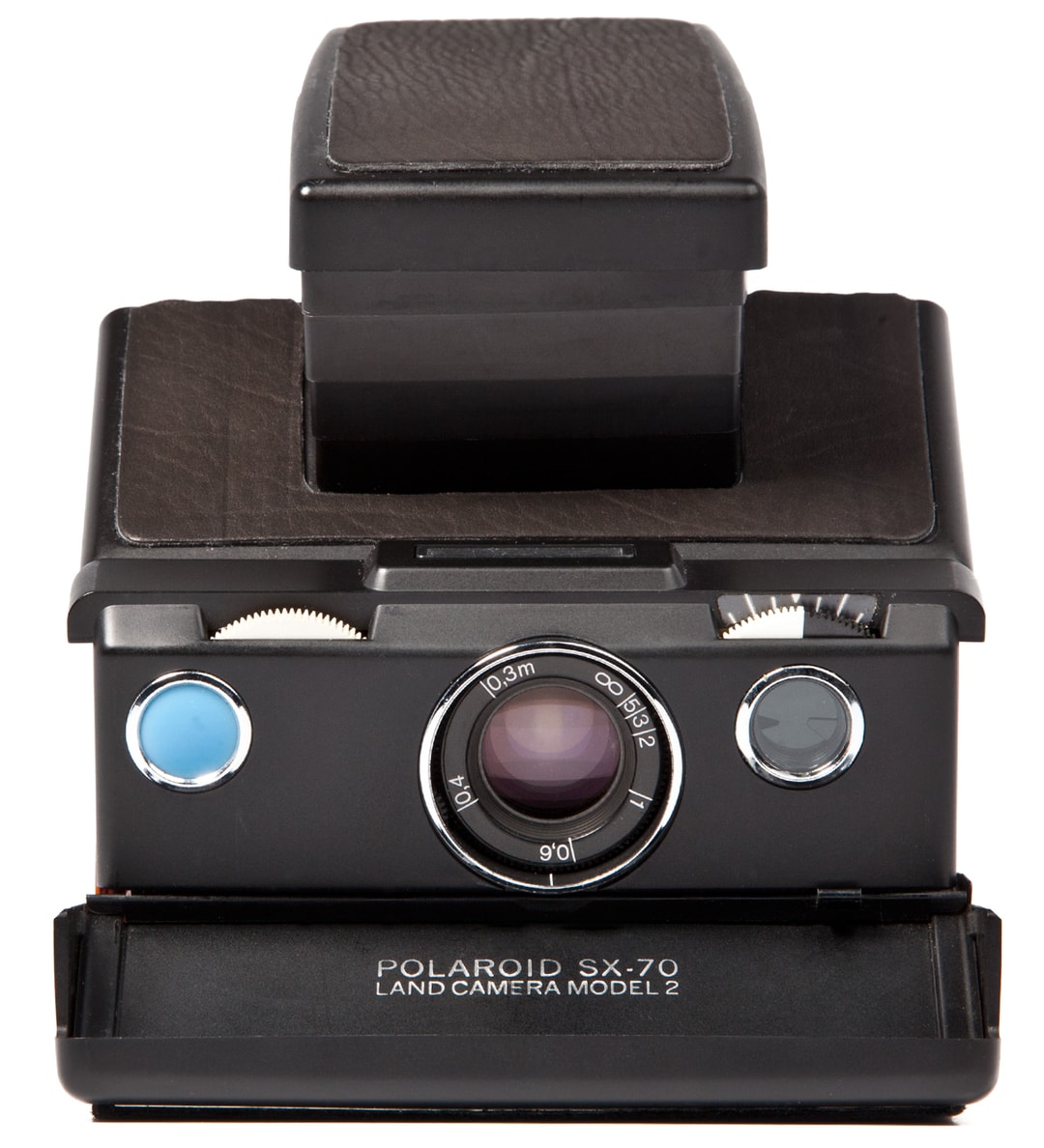 IMPOSSIBLE - Black Body Refurbished Vintage Polaroid SX-70 Camera | HBX ...