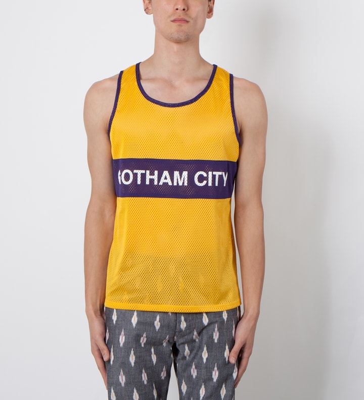 Mark McNairy - Gotham City Track Tank | HBX - Globally Curated Fashion ...