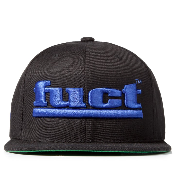 FUCT - Black OG Logo Snapback | HBX - Globally Curated Fashion and ...