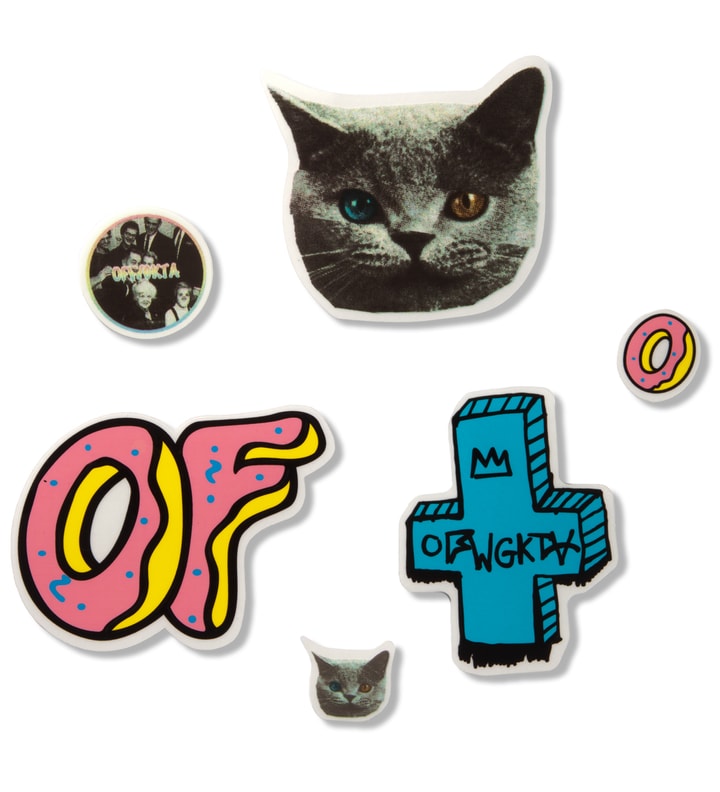 Odd Future - OF Sticker Variety Sticker Pack | HBX - HYPEBEAST 為您搜羅全球潮流時尚品牌