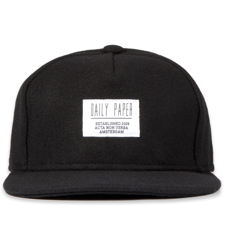 Daily Paper - Black Cap | HBX - Globally Curated Fashion and Lifestyle ...