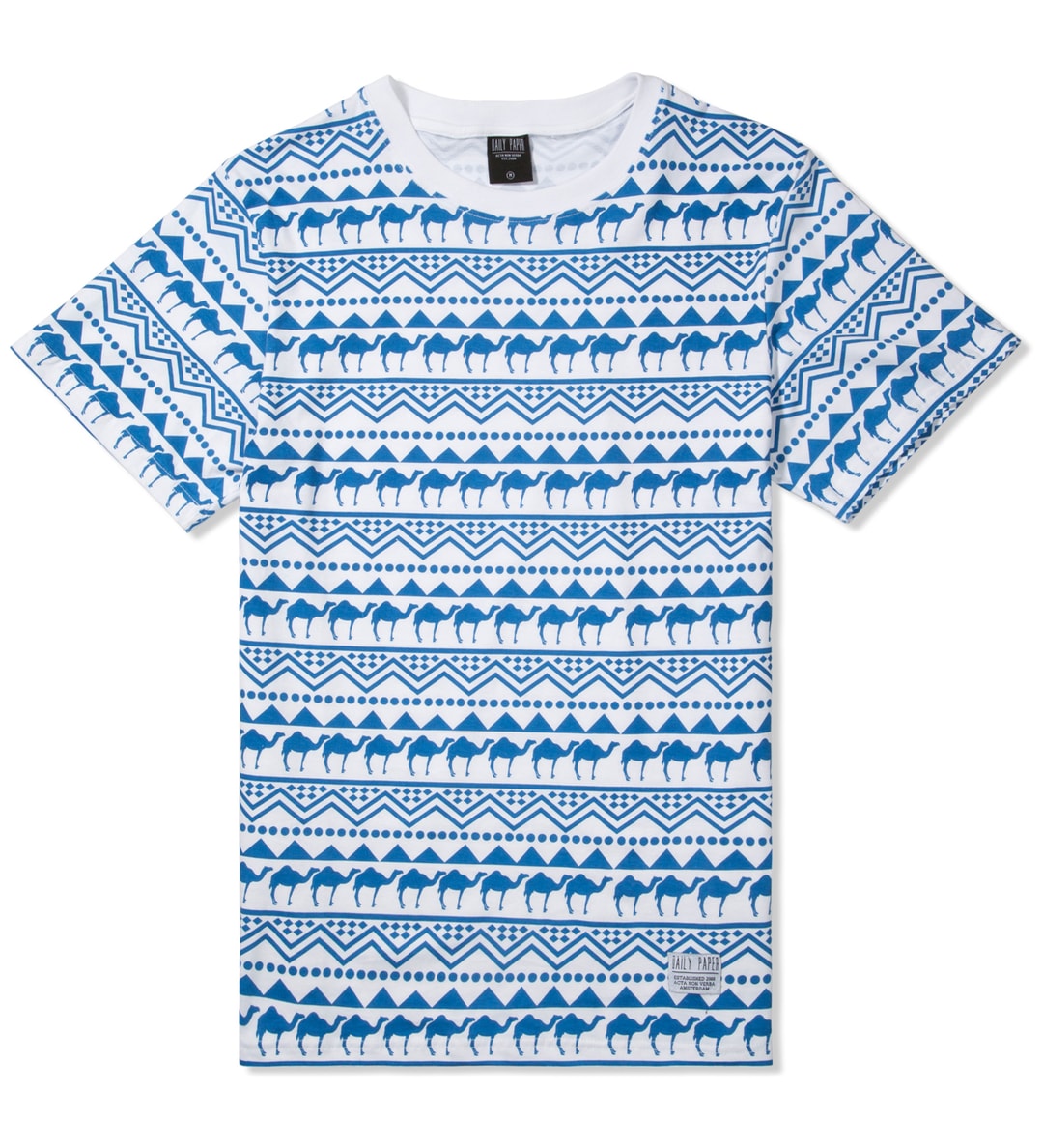 Daily Paper - Blue Camel T-Shirt | HBX - Globally Curated Fashion and ...