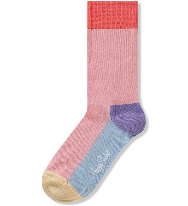 Happy Socks - Pastel Five Color Sock | HBX - Globally Curated Fashion ...